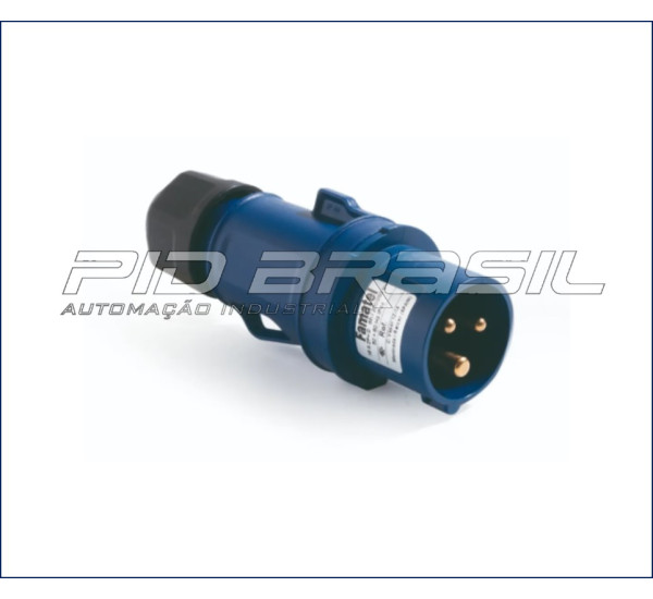 PLUGUE 16A - IP67 (2P+T) 6H - 220/240V