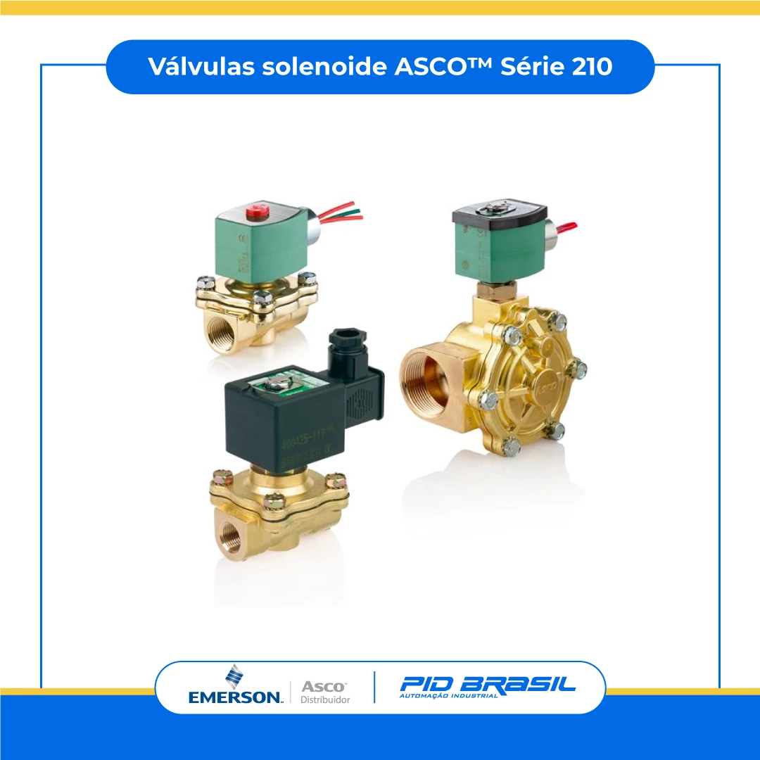 Blog - Válvulas Solenoides ASCO série 210